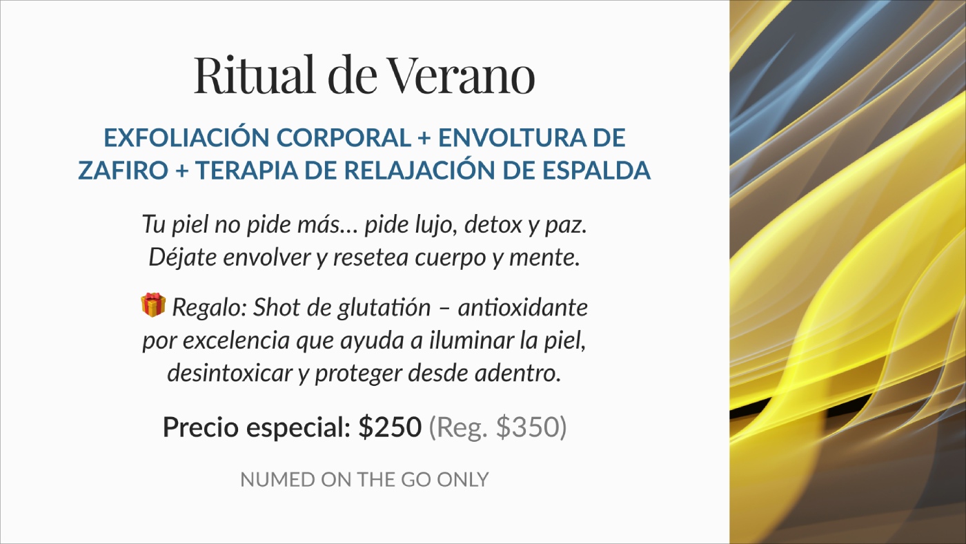 Nuestras Ofertas | NUMED Medical Aesthetics Center